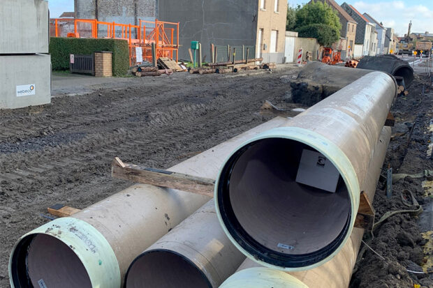 Glasvezel versterkte buizen voor complexe rioleringsstelsels