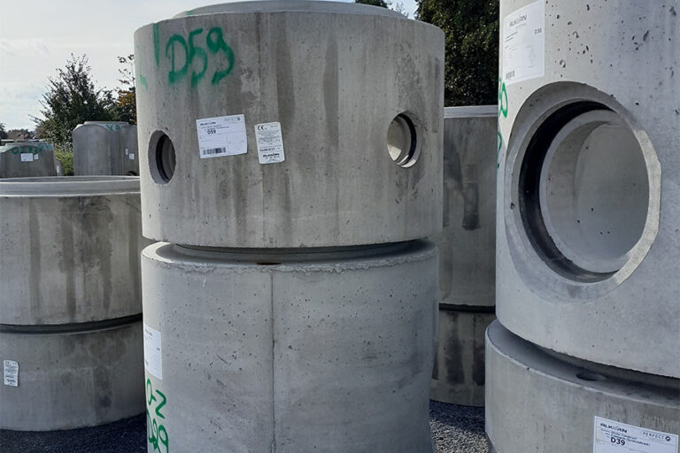 Ruim 4 km prefab betonbuizen en 100 inspectieputten voor nieuwe ...