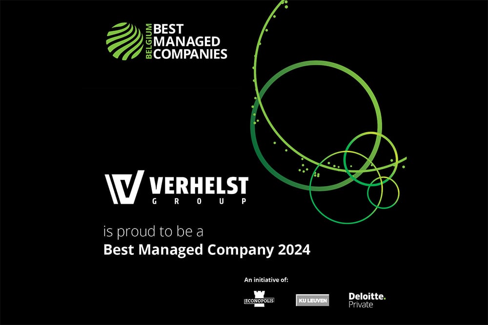 Verhelst Group uitgeroepen tot Best Managed Company